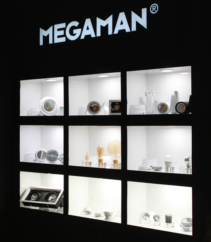 MEGAMAN | Top News | MEGAMAN® LED Commercial Lighting Debuts at C-star 2016